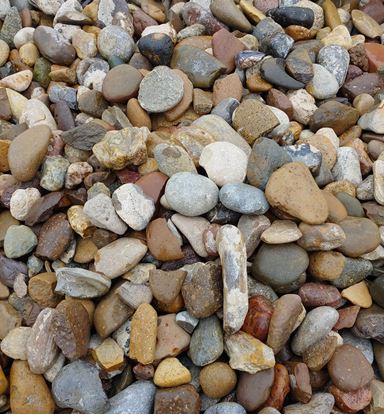 Fort Worth Grass & Stone - River Rock